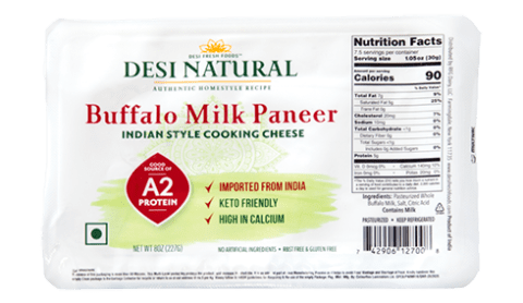Buffalo Milk Paneer - Desi Fresh Foods